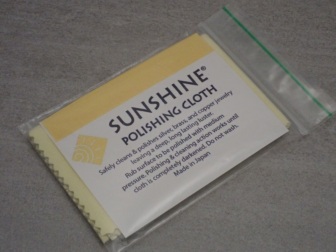 Sunshine Polishing Cloth, Sunshine Cloth, 7.5 X 5 Inches - Etsy