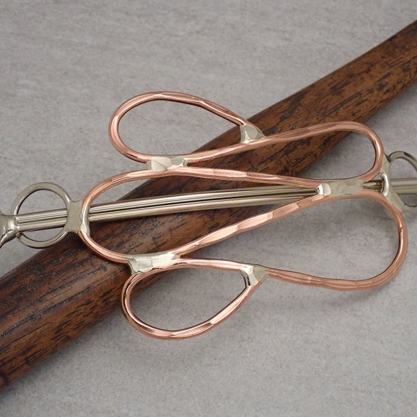 Copper Hair Clip - Etsy