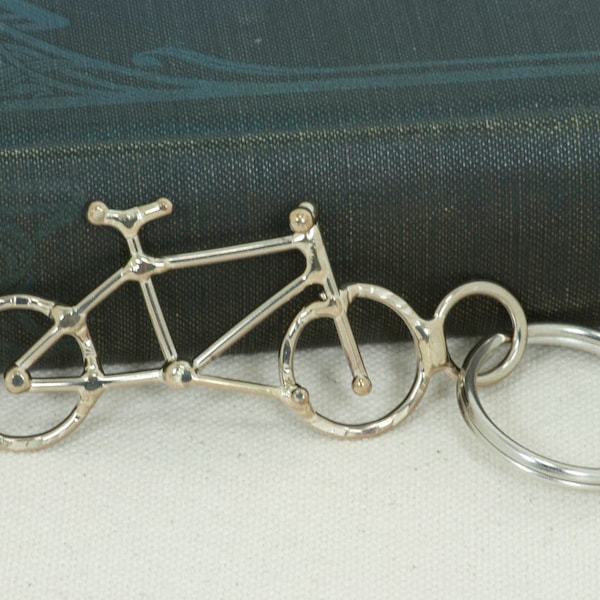 Mountain Bike Keychain - Etsy