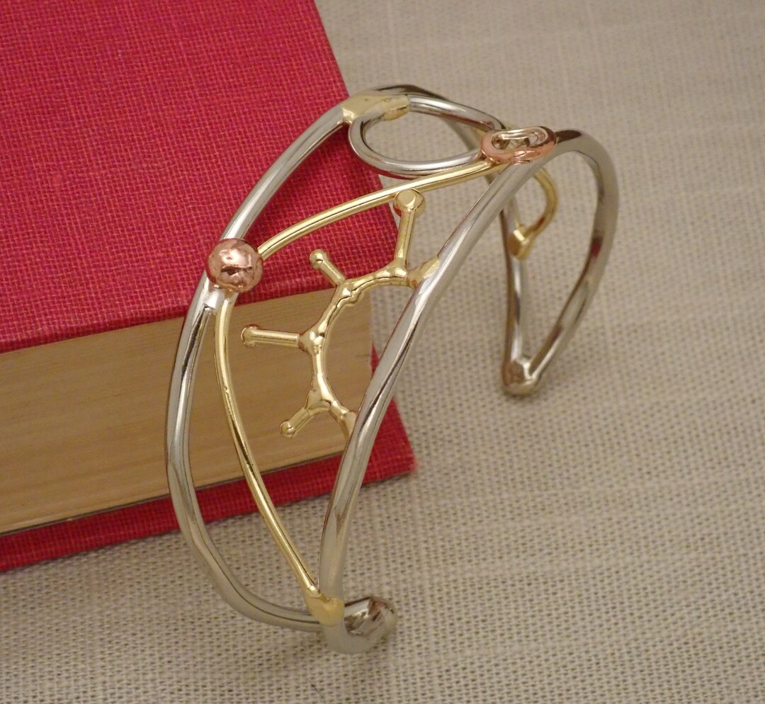 Sunray Statement Cuff Bracelet for Women in Silver, Bronze, & Copper - Etsy