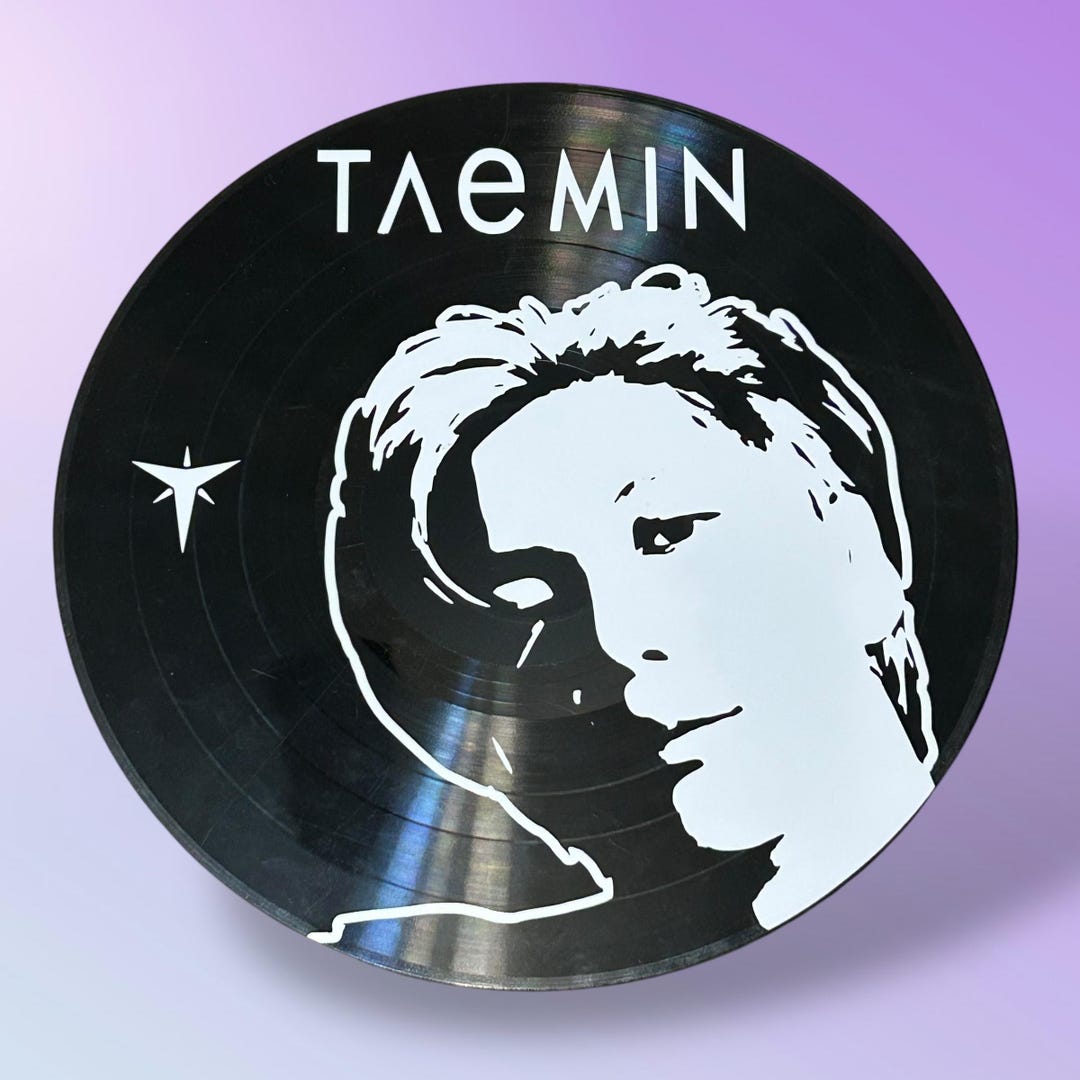 Taemin Inspired Vinyl Record Art / Wall Decor / Taemin / Taemate ...