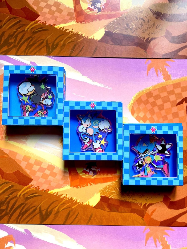 Sonic Charms - Etsy