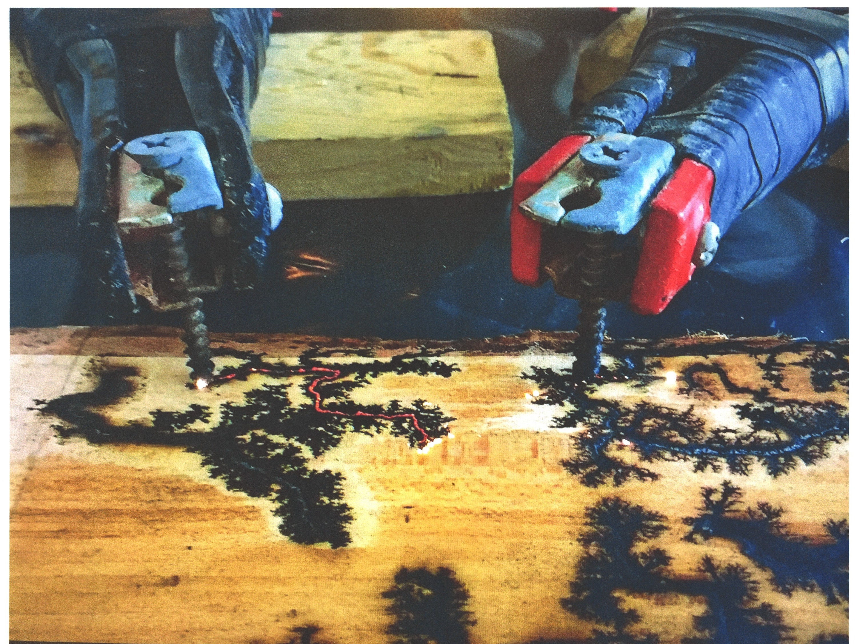 Fractal Fabrications, Fractal Wood Burning, Fractal Wood Images ...