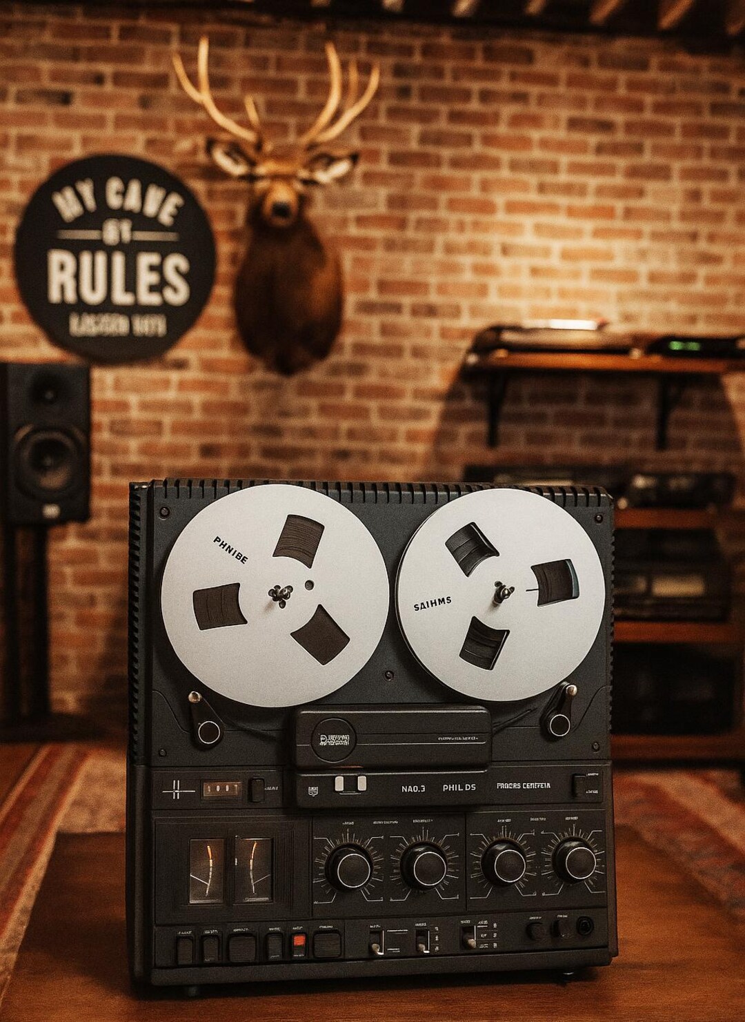 Vintage 1977 Philips N4512 Reel to Reel Tape Recorder: Tested ...
