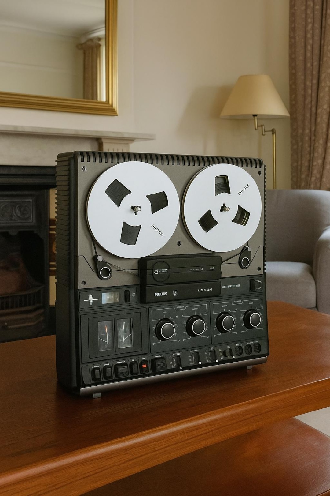 Vintage Philips N4504 Reel to Reel Tape Recorder - Revised,fully ...