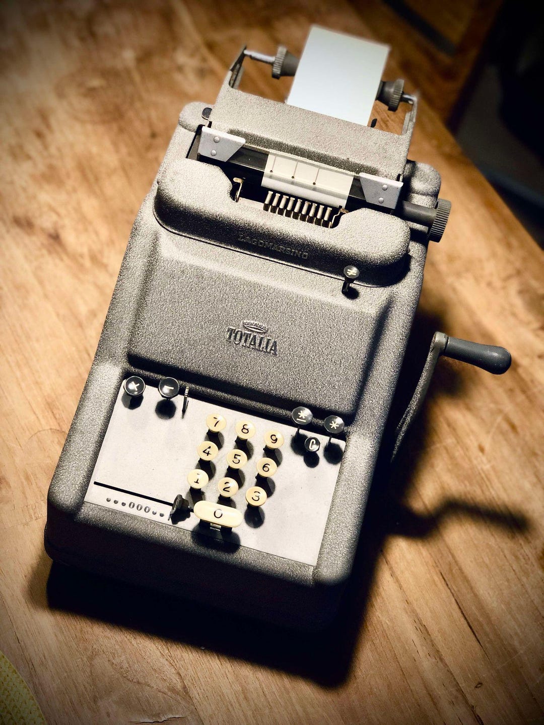 Rare 1940 Totalia Lagomarsino Italian Mechanical Calculator: Museum ...