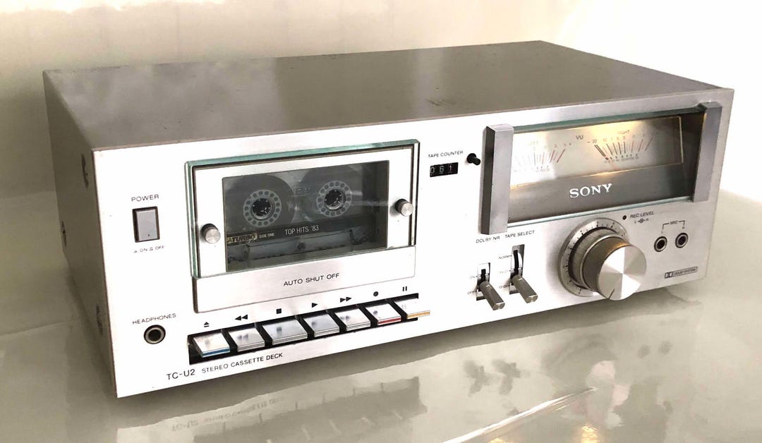 Vintage, Lovely 1978 SONY TC-U2 Cassette Deck/tape Recorder - Etsy UK