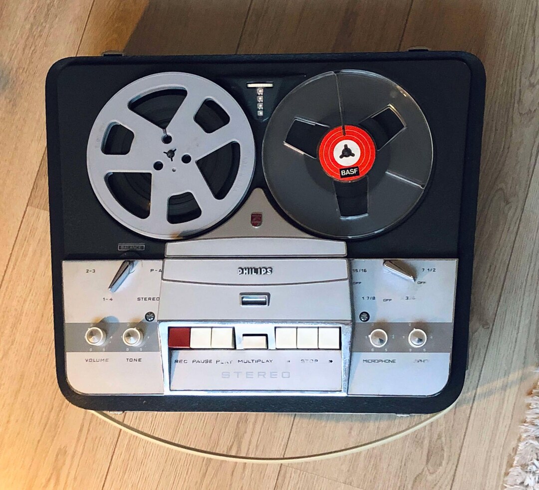 Vintage 1963 Philips EL 3534 A Reel to Reel Tape Player/recorder ...