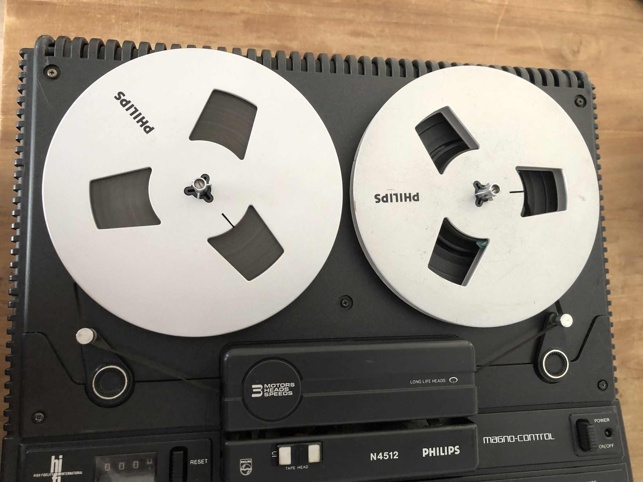 Vintage 1977 Philips N4512 Reel to Reel Tape Player/recorder,great Item ...