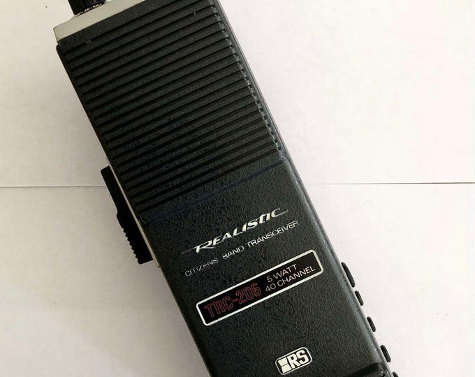 Rare Vintage 1970's Realistic TRC-205 ,5watt 40 Channels,radio Walkie ...
