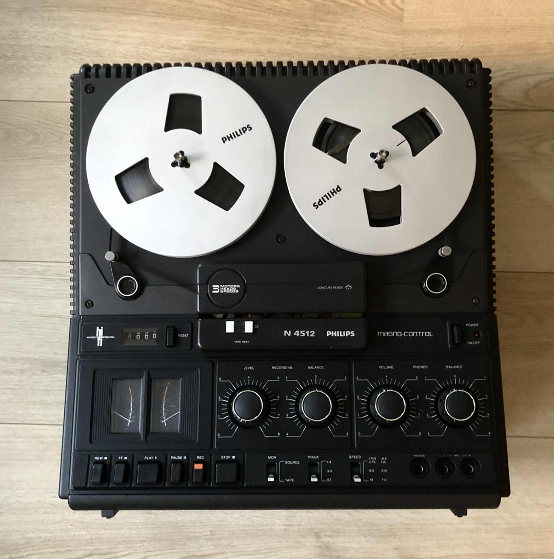 Vintage 1977 Philips N4512 Reel to Reel Tape Player/recorder,great Item ...