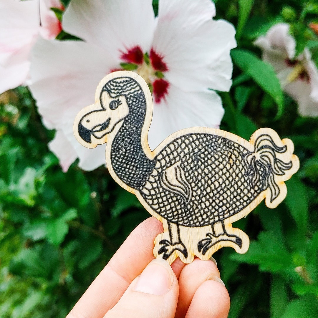 Bamboo Sticker Extinct Dodo Bird Lover Animal Eco Friendly Sustainable ...