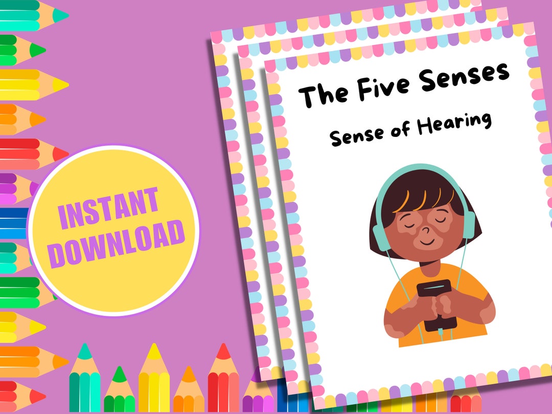 Five Senses: Sense of Hearing Lesson - Etsy