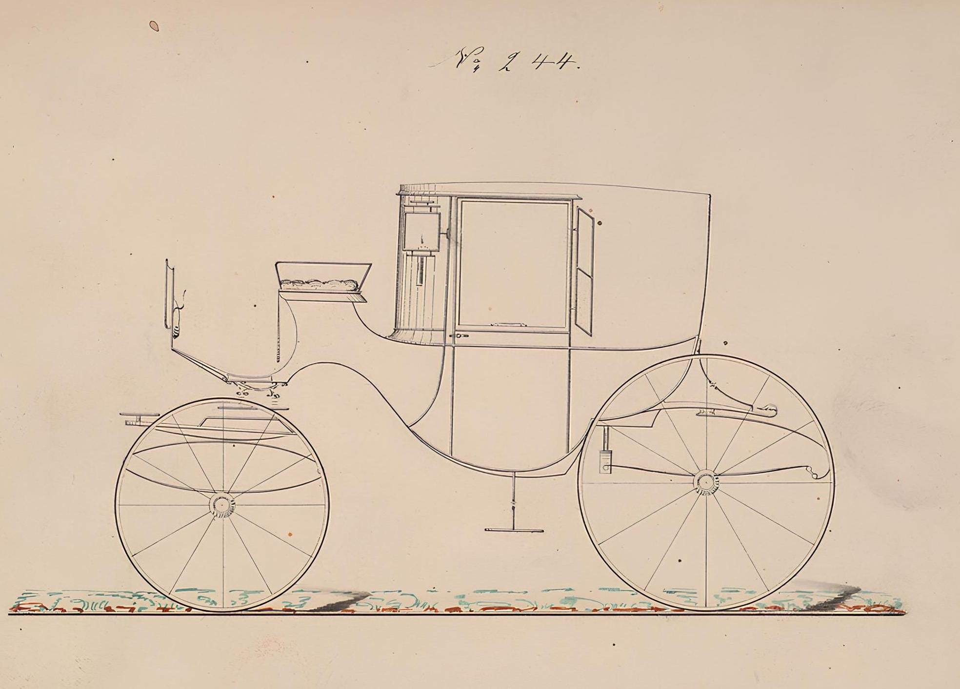 Old Fashioned Victorian Carriage Design Design for Coupé Big Clarence ...