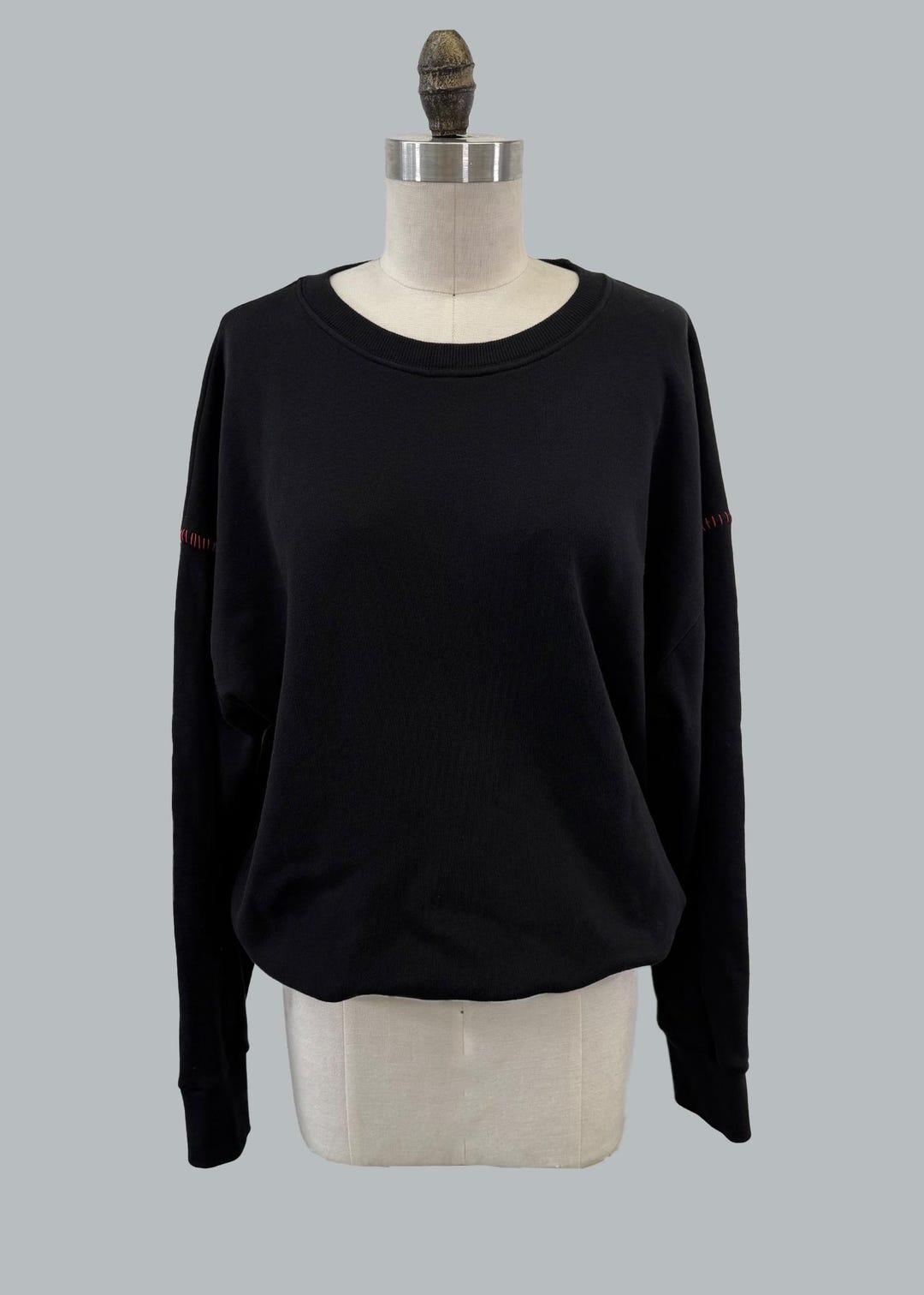 Sweatshirt, Hand Stitched Red String, Adjustable Waistband Drawstring ...