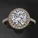 Anya Ring 2 Carat NEO Moissanite Engagement Ring Diamond - Etsy