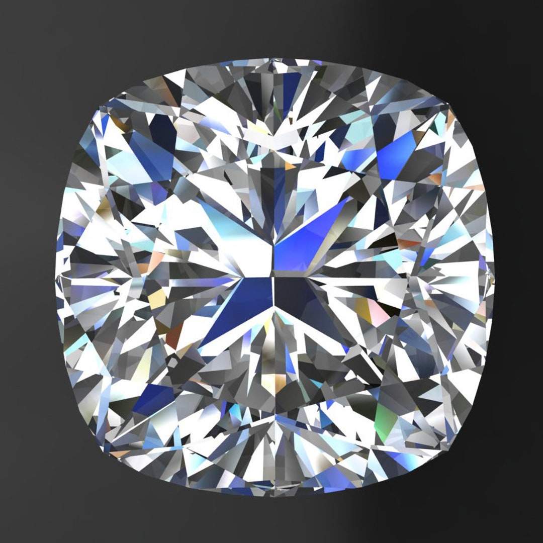 ZAYA Moissanite - 10 Carat Cushion Cut ZAYA Moissanite, Loose Stones - Etsy