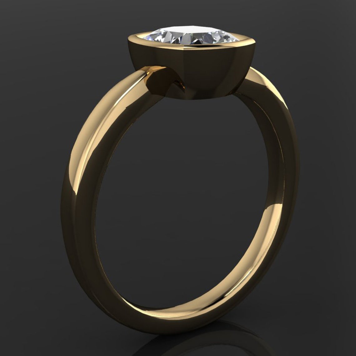 2 Carat Old Mine Cut Cushion Cut ZAYA Moissanite Wedding Set - Etsy