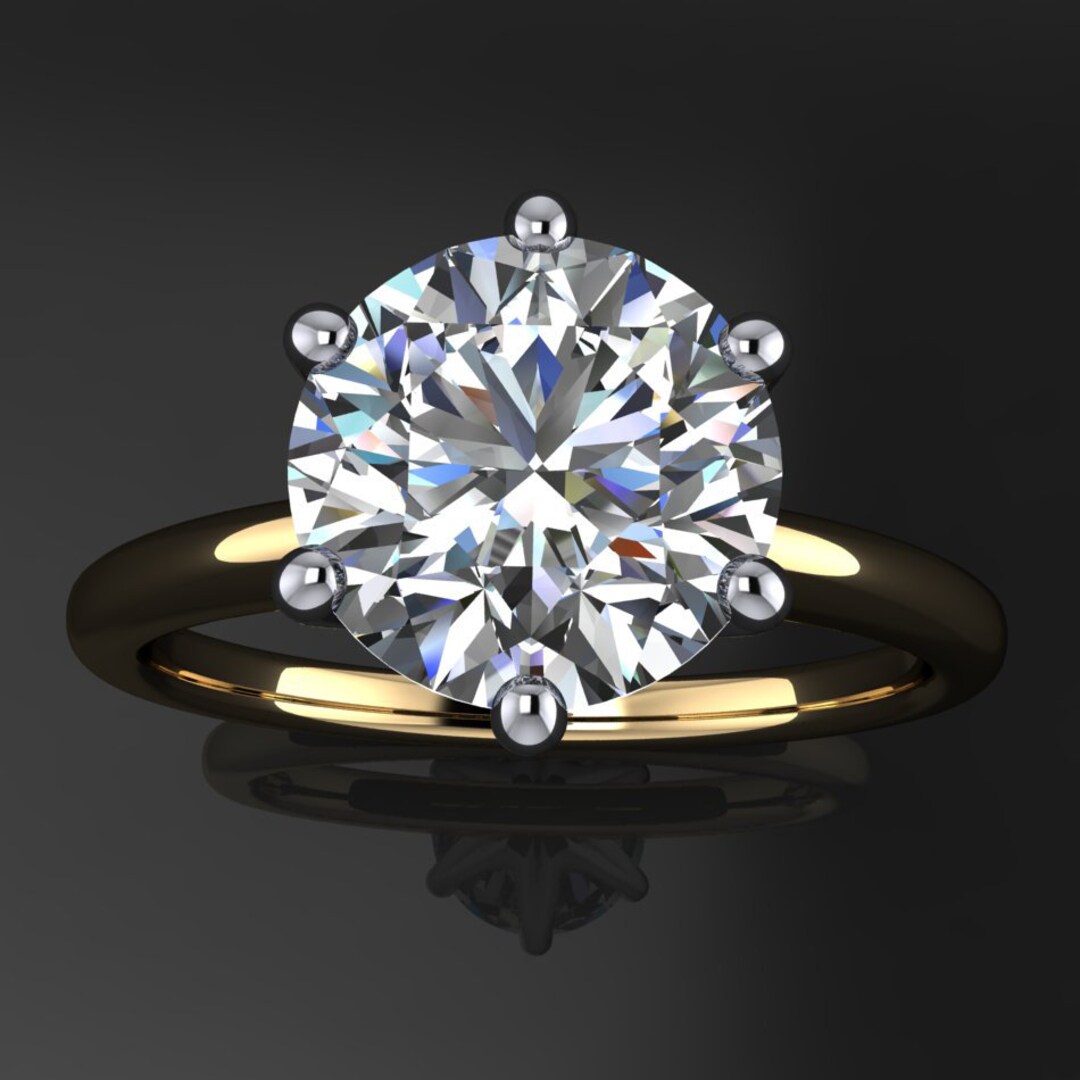Naomi Ring 1.2 Carat NEO Moissanite Engagement Ring, 6 Prong Ring - Etsy