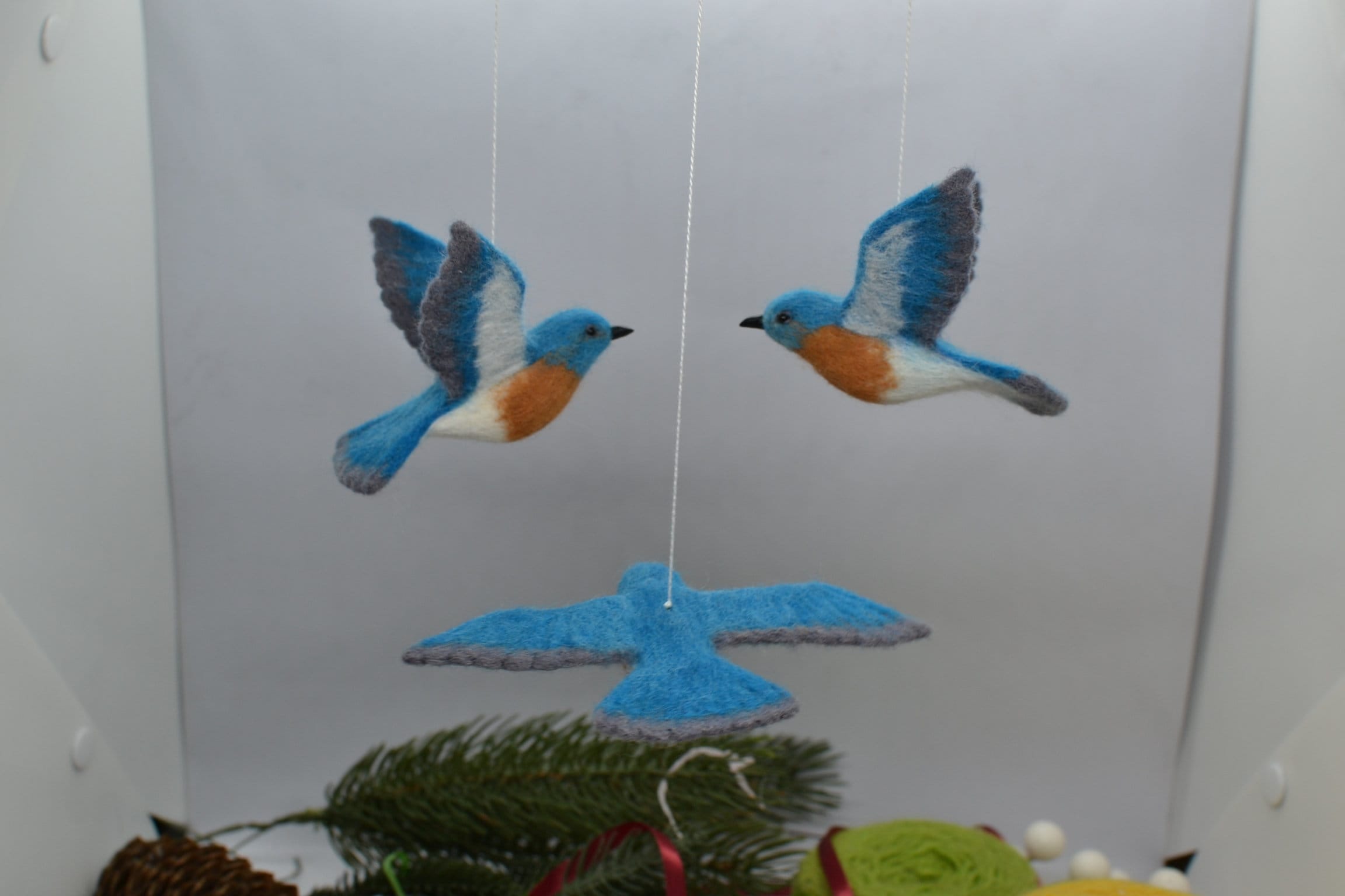 Needle Felt Bluebird. Birds Home Decor. Needle Felted Animals. Birds ...