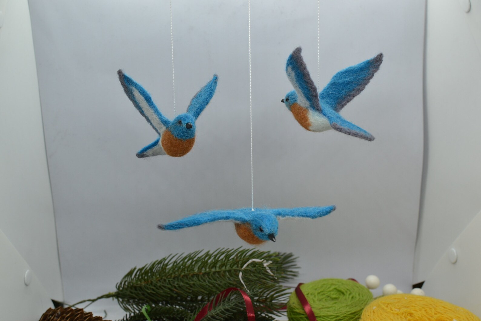 Needle Felt Bluebird. Birds Home Decor. Needle Felted Animals. Birds ...