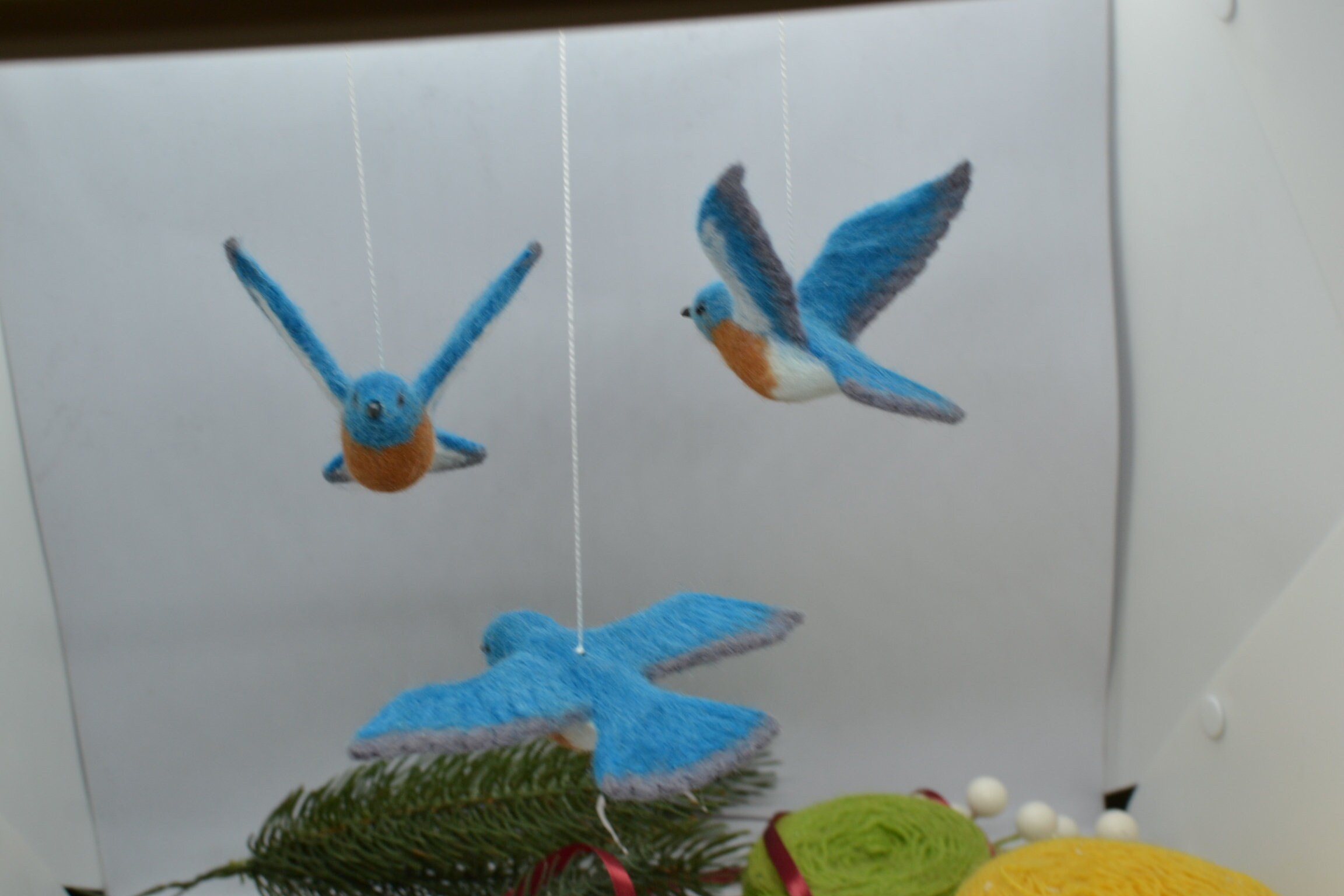 Needle Felt Bluebird. Birds Home Decor. Needle Felted Animals. Birds ...
