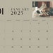 2025 Cat Calendar- Printable-digital Download - Etsy