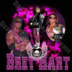 90's Style- 20oz Tumbler Design, Bret Hart, Wrestling Tumbler, PNG ...