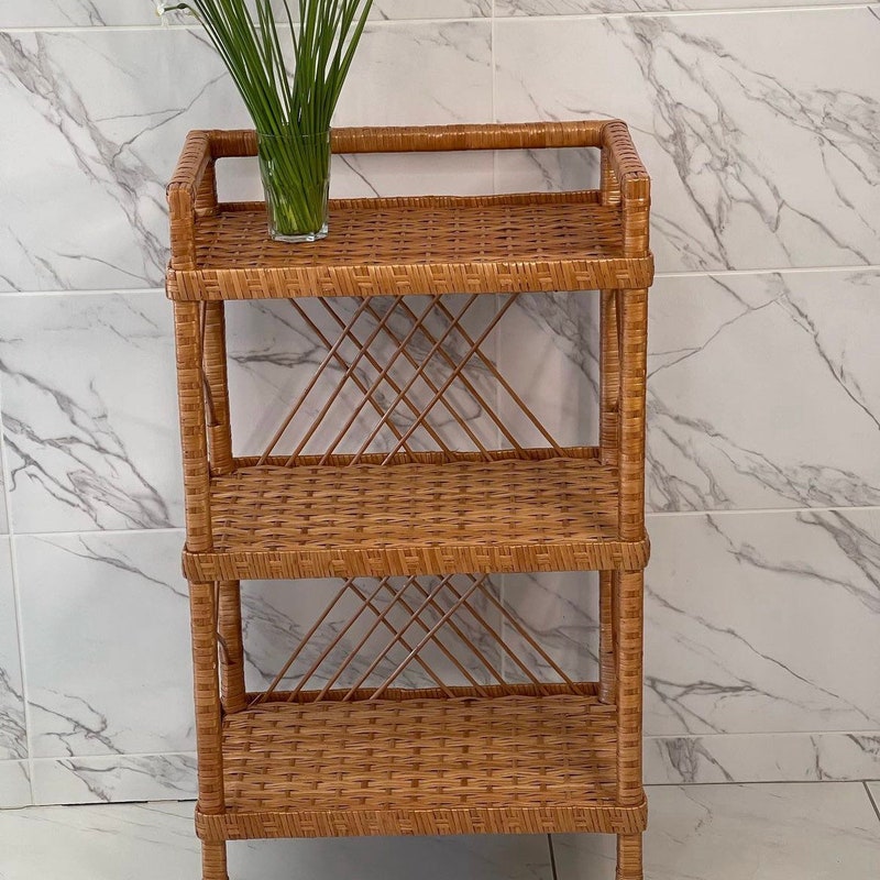 Wicker Shelf - Etsy