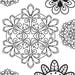 10 Mandala Coloring Pages - Etsy