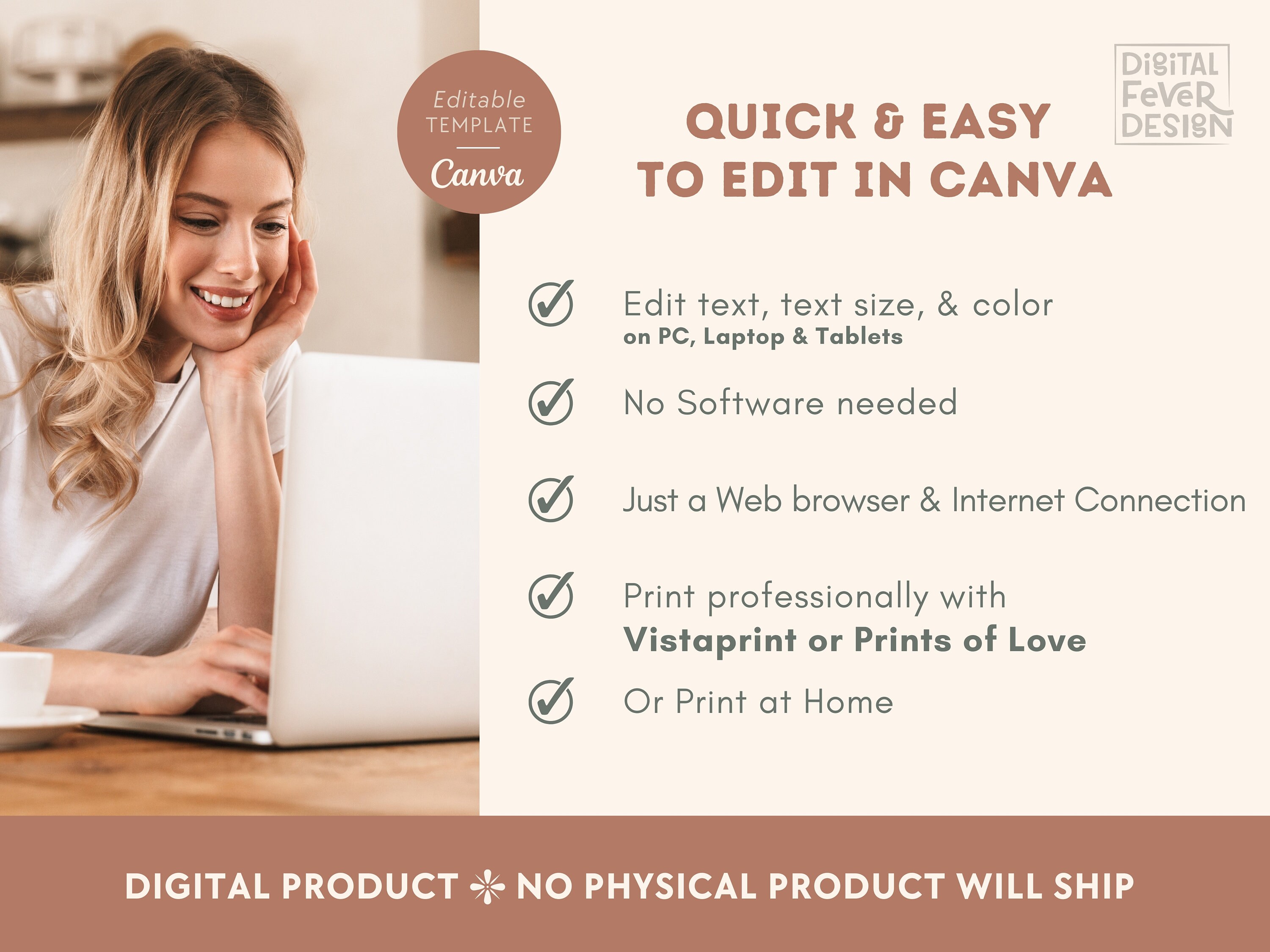 Holographic Instagram Loyalty Card Hair Template for Canva, Et Cards ...