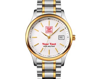 Personalized Watch – Custom Color, Logo & Text | Unique Wristwatch Gift ...