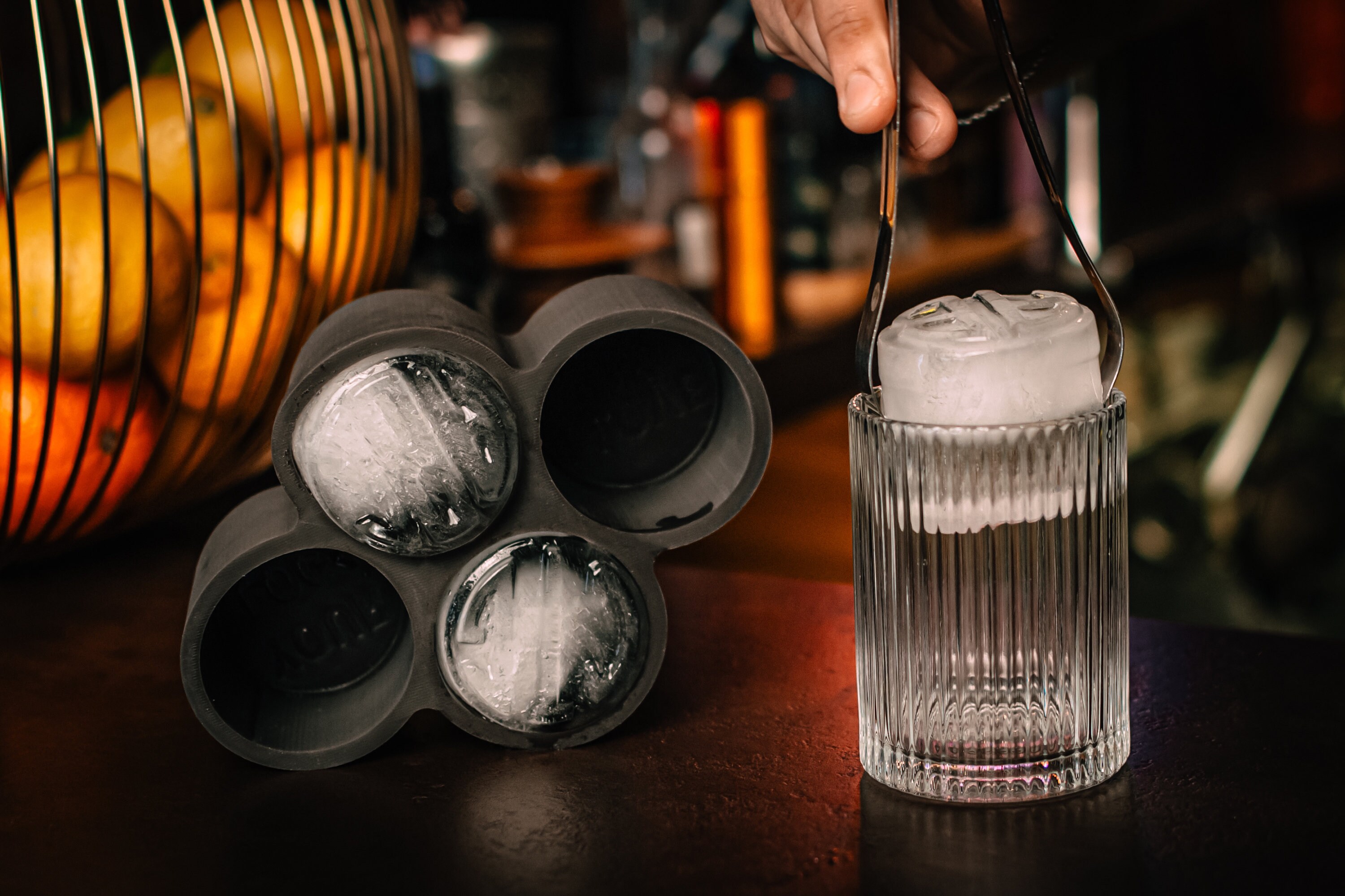 Custom Ice Cube Mold Tray Ice CYLINDERS Tray, Monogram Personalized ...