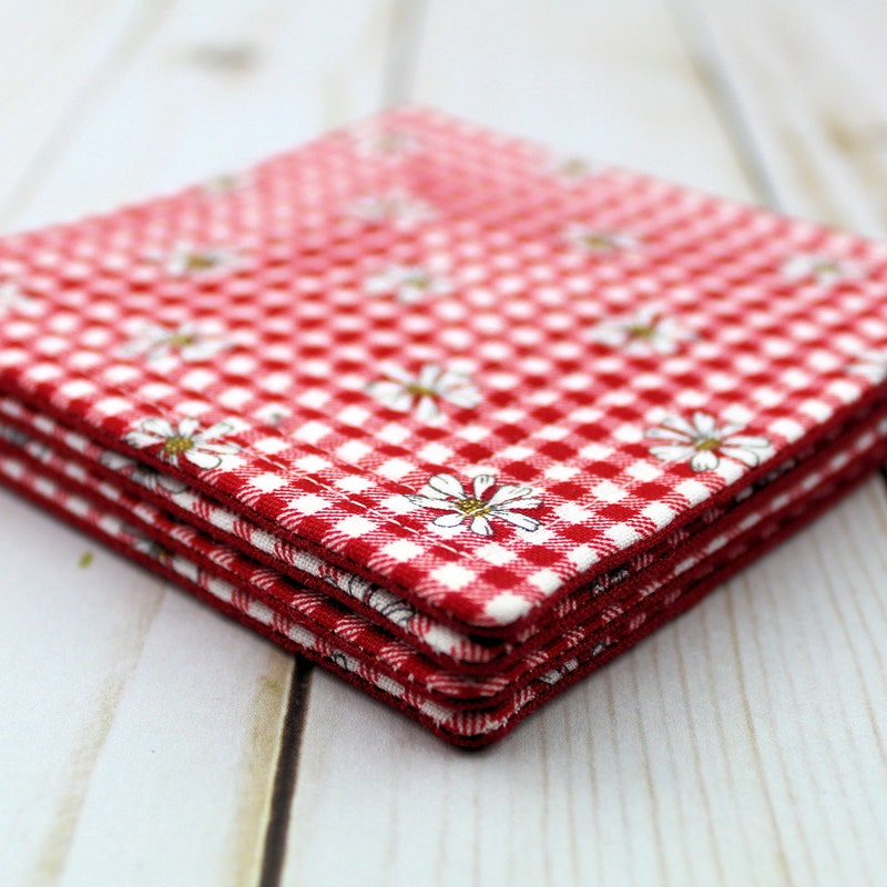 Fabric Coasters - Etsy