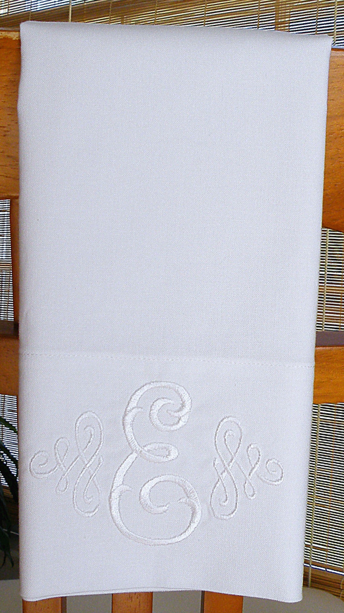 Monogrammed Pillowcase, Personalized Pillowcase, Personalized Gift ...