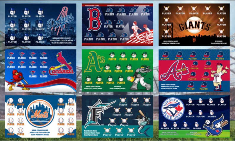 Sports Banners & Posters - All Sports - Design and Print - Etsy