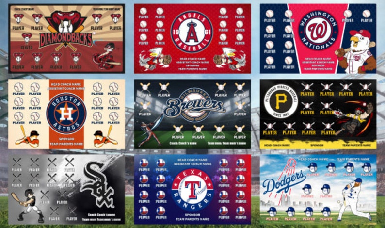 Sports Banners & Posters - All Sports - Design and Print - Etsy