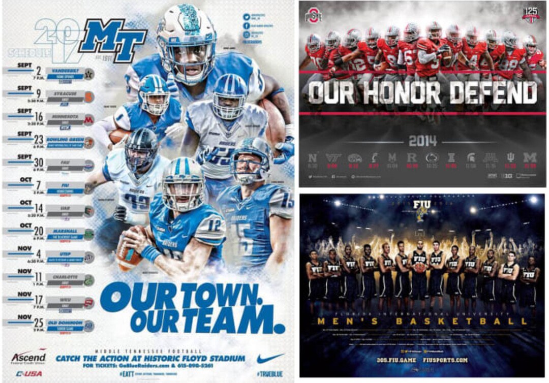 Sports Banners & Posters - All Sports - Design and Print - Etsy