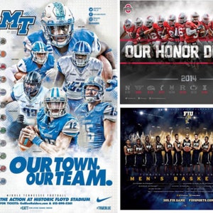 Sports Banners & Posters - All Sports - Design and Print - Etsy