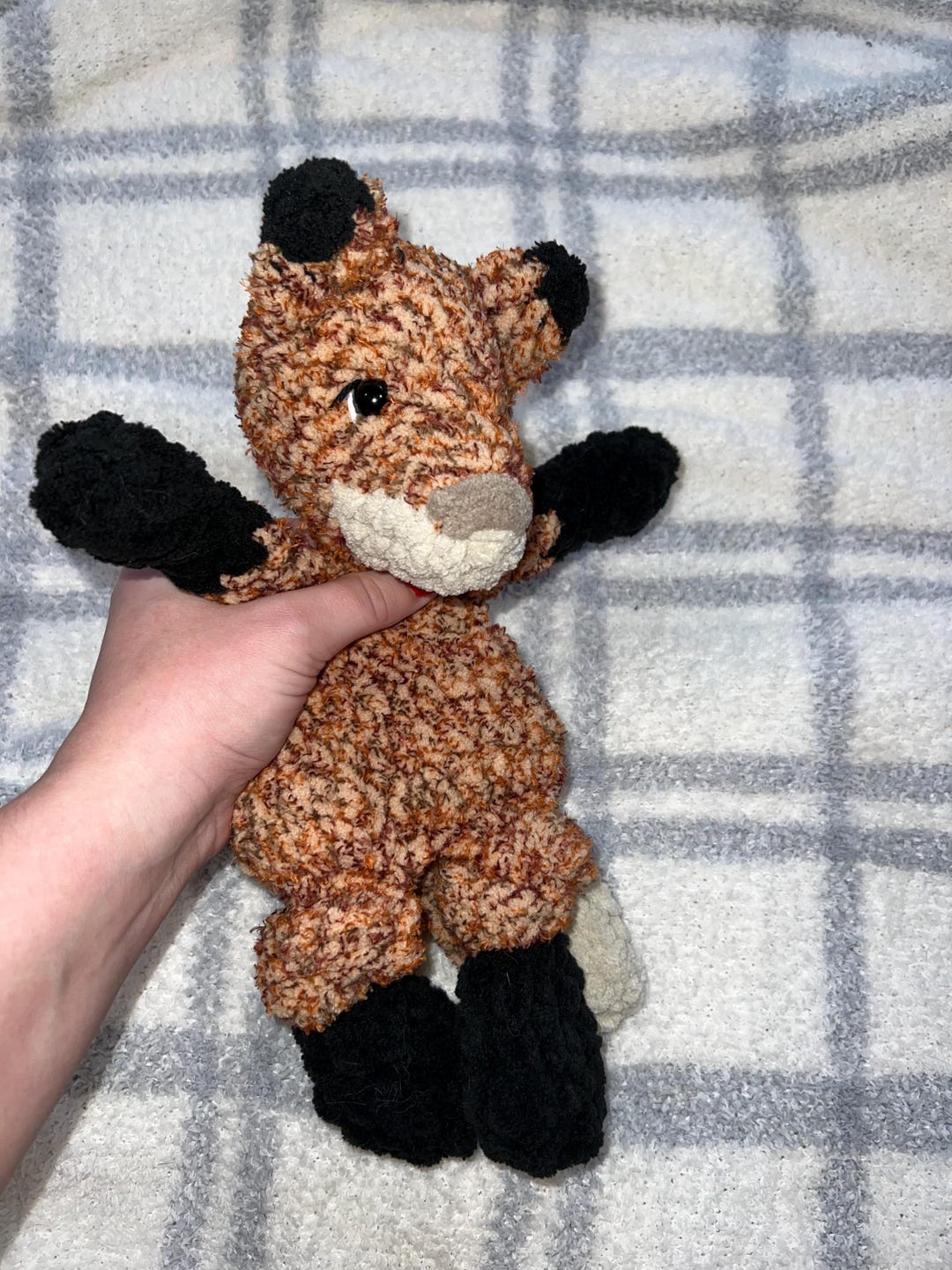 Ford Fox, Fox Plushie, Crochet Plushie, Handmade, Amigurumi, Crochet ...