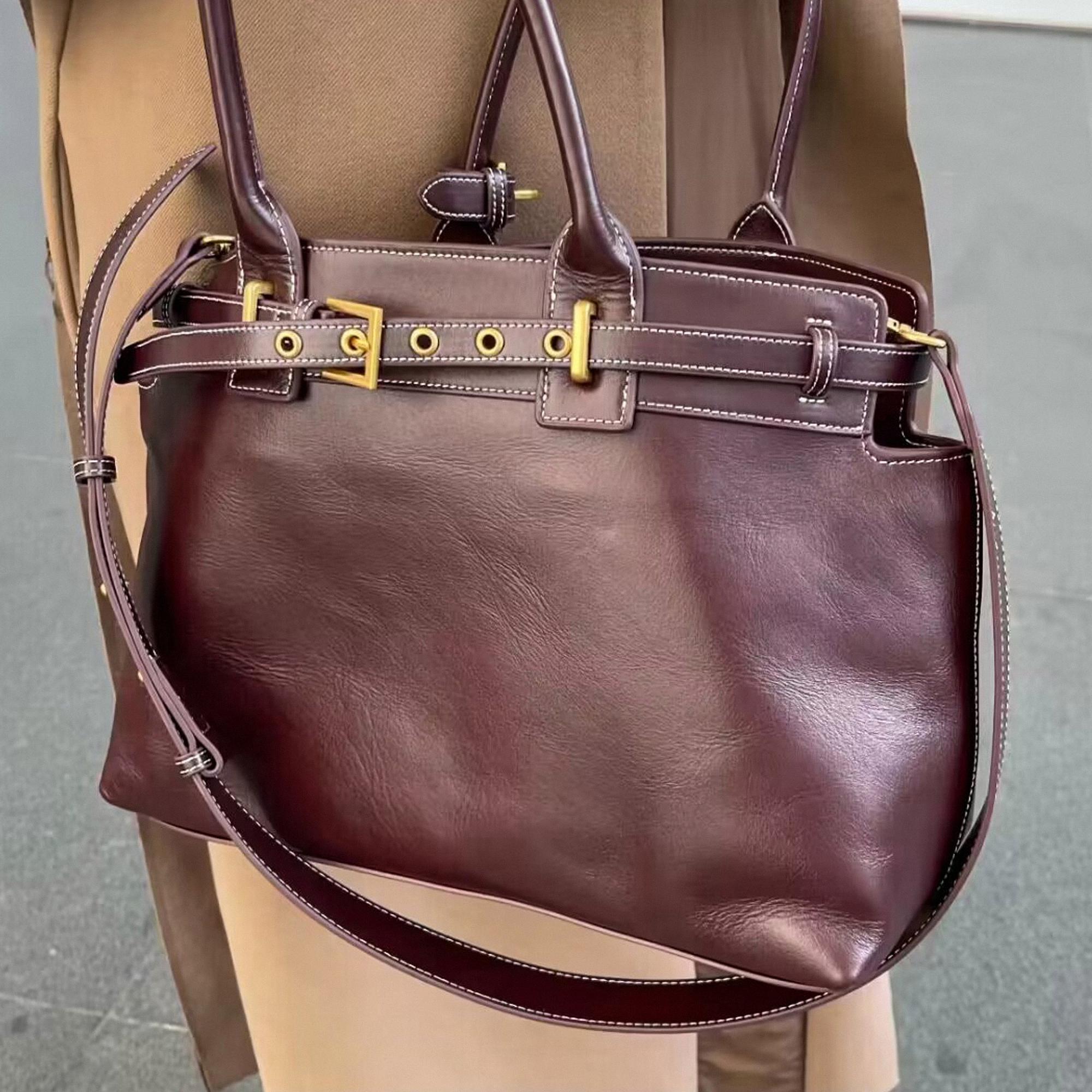 Minimal Large Tote Bag,women Shoulder Bag,leather Handbag - Etsy