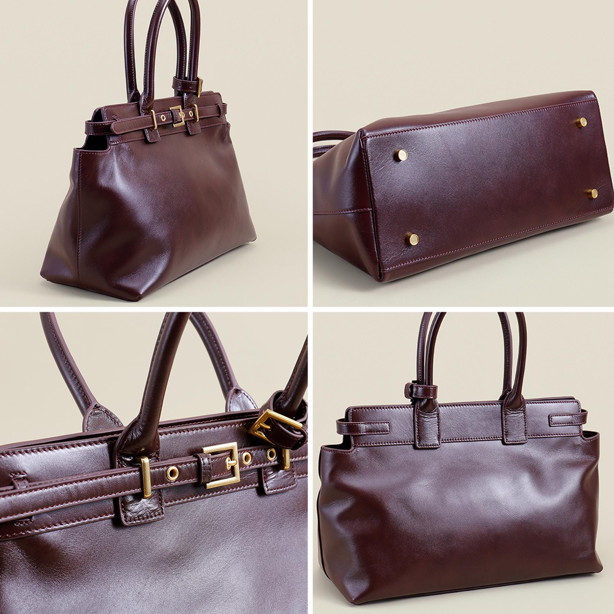 Minimal Large Tote Bag,women Shoulder Bag,leather Handbag - Etsy