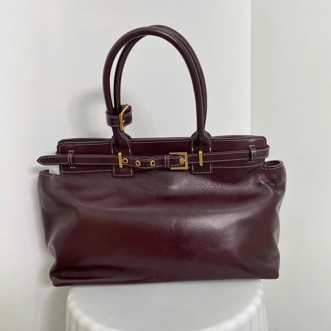 Minimal Large Tote Bag,women Shoulder Bag,leather Handbag - Etsy
