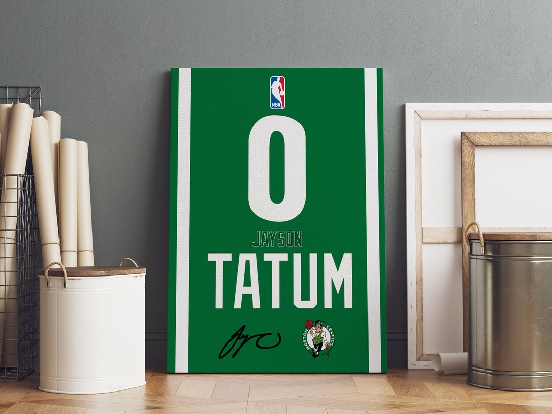 Jayson Tatum Poster, Boston Celtics Poster, NBA Poster, Sports Poster ...