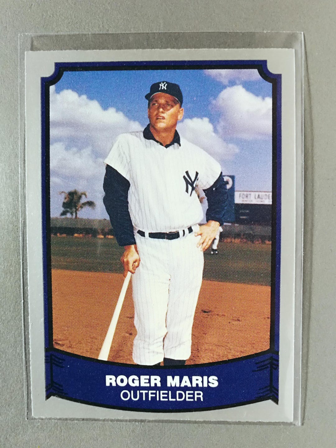Roger Maris Yankees 1988 PTC # 89 Vintage Baseball Card - Etsy