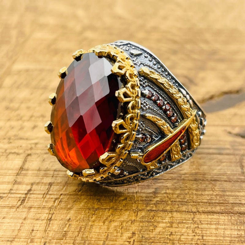 Ottoman Sultan Ring - Etsy