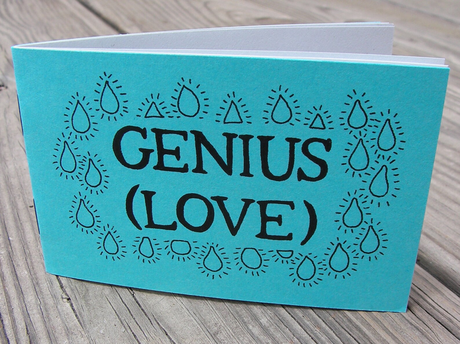 Poetry Zine "genius (love)" // Illustration Zine / Relationships Zine ...