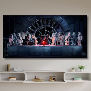 Large Starwars Darth Vader Canvas Art,starwars Poster,game Room Decor ...