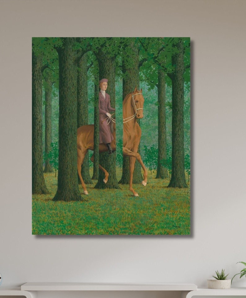 Rene Magritte the Blank Signature Art, Famous Artwork, Rene Magritte ...