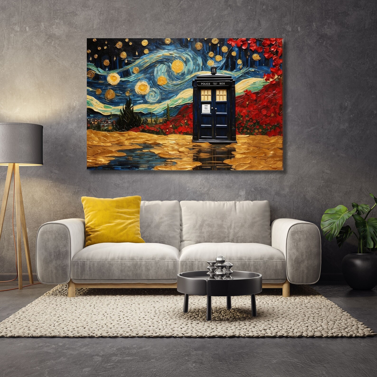 Doctor Who Tardis Box Canvas,tardis Poster,tardis Cottage,tardis Print ...
